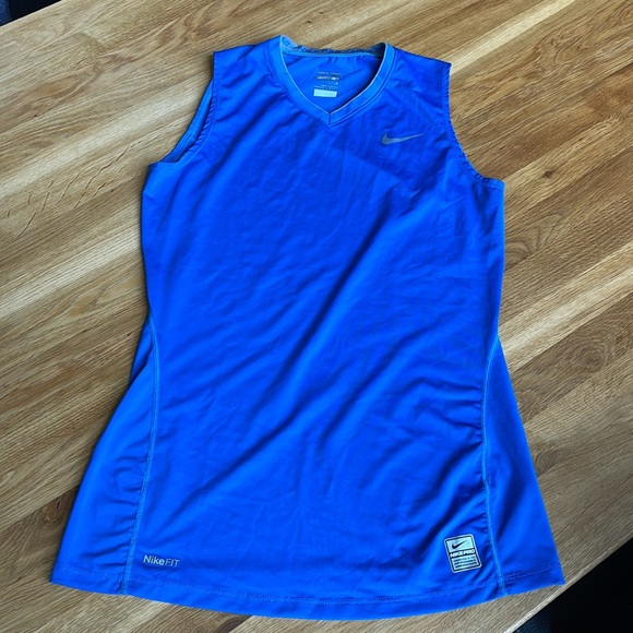 Nike | Tops | Nike Pro Fitted Top | Poshmark